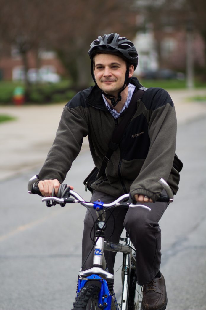 Anthony Baratta: A Man with a mission and a bike - The DePauw