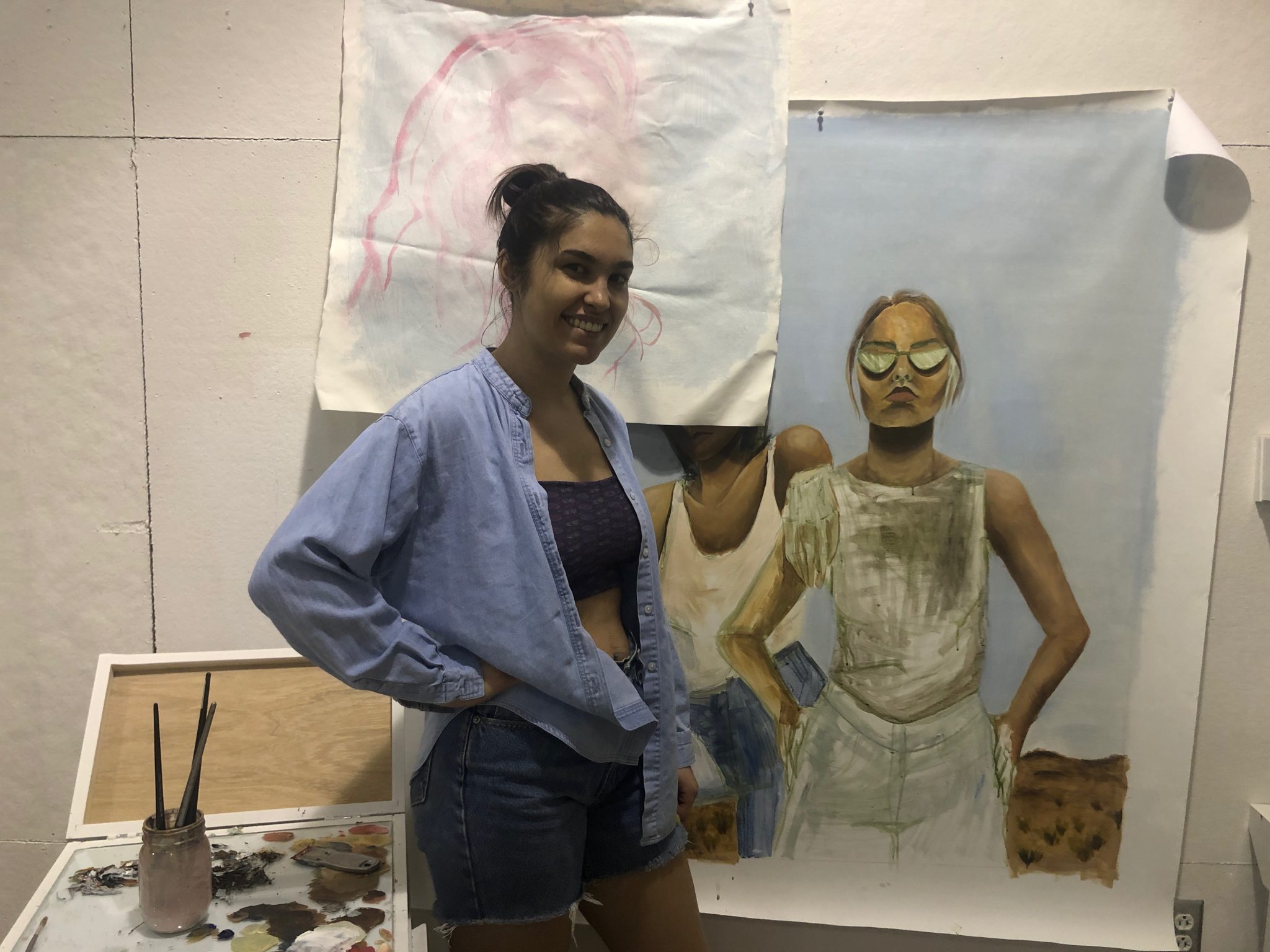 Peeler Portraits: Painting Portraits, a Female's Perspective - The DePauw